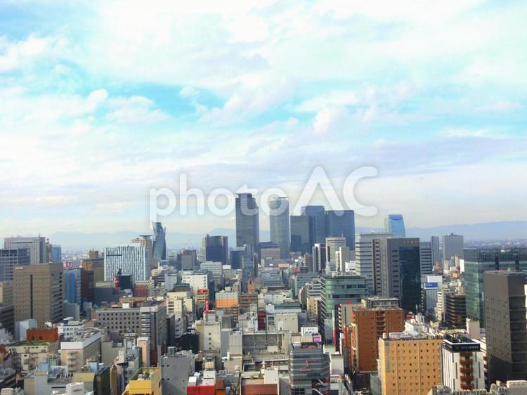名古屋市の街並み風景 - No: 2084458｜写真素材なら「写真AC」無料（フリー）ダウンロードOK