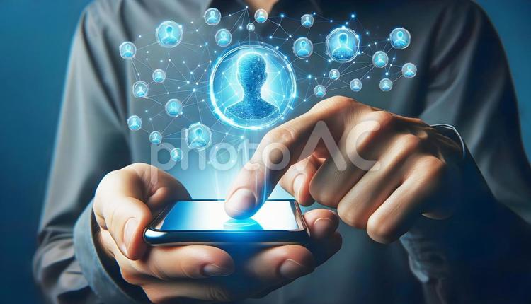 ネットワーク・SNSイメージ - No: 28849283｜写真素材なら「写真AC」無料（フリー）ダウンロードOK