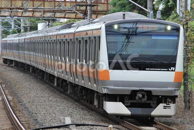 西国分寺駅 E233系T15編成 - No: 31689548｜写真素材なら「写真AC」無料（フリー）ダウンロードOK