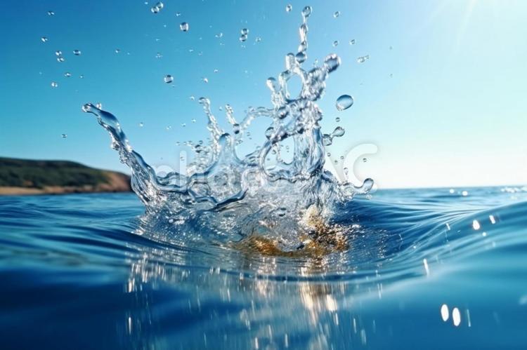 美しい水しぶきのコピースペース - No: 26686534｜写真素材なら「写真AC」無料（フリー）ダウンロードOK