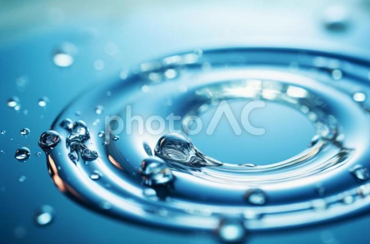 水しぶき 波紋 雫 - No: 28450662｜写真素材なら「写真AC」無料（フリー）ダウンロードOK